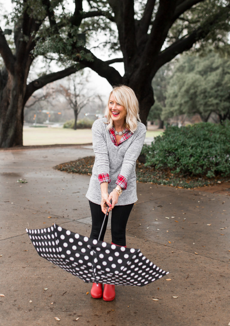 Spring Showers | Rainboots 2 Ways - Hi Sugarplum!