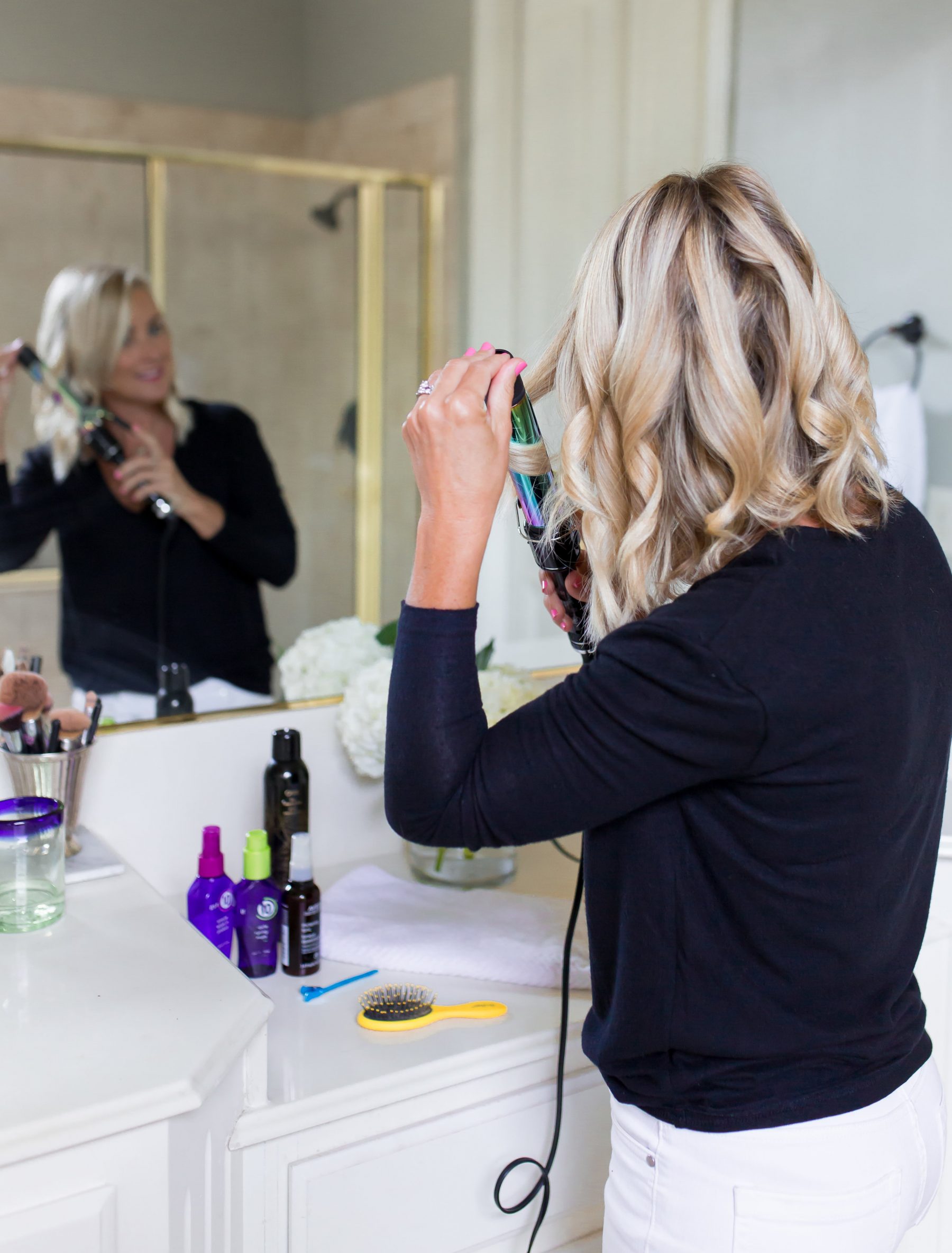 Hair Tutorial | How to Create Beachy Waves - Hi Sugarplum!