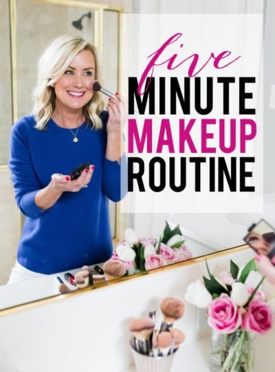 5 Minute Face | My Everyday Makeup Routine (including video!) - Hi ...