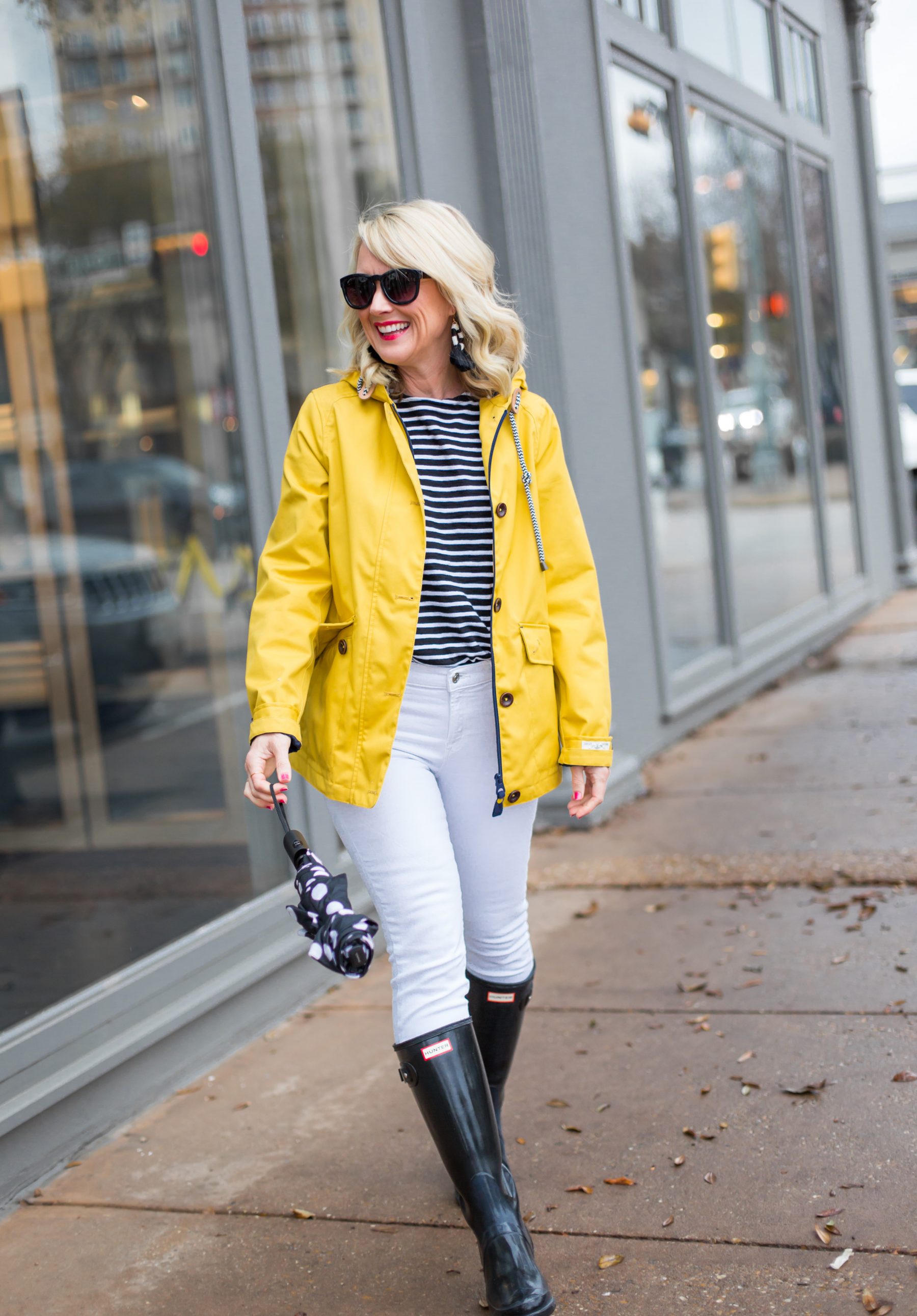 Five Ways | Yellow Rain Jacket - Hi Sugarplum!