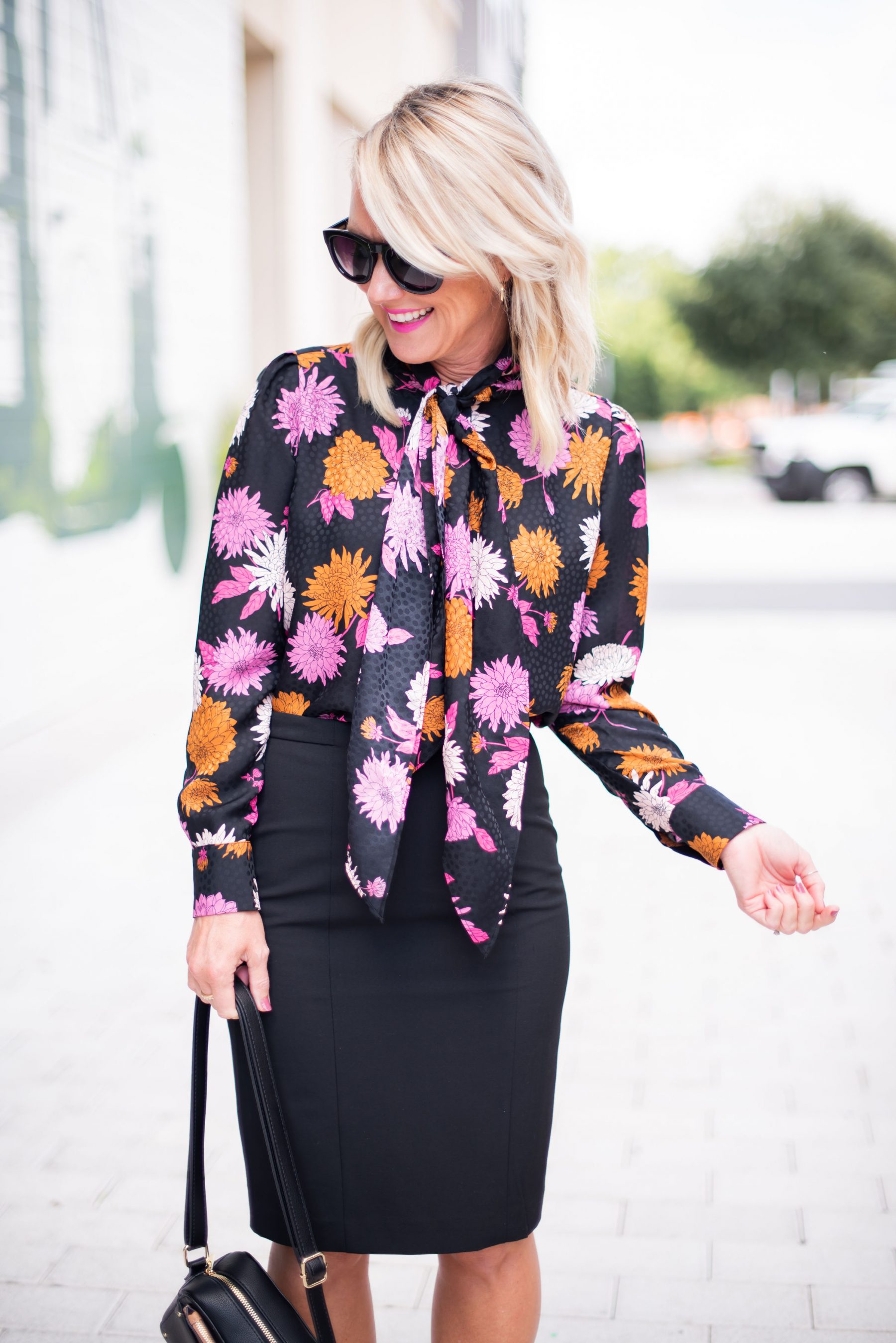 Work to Weekend | Floral Blouse 3 Ways - Hi Sugarplum!