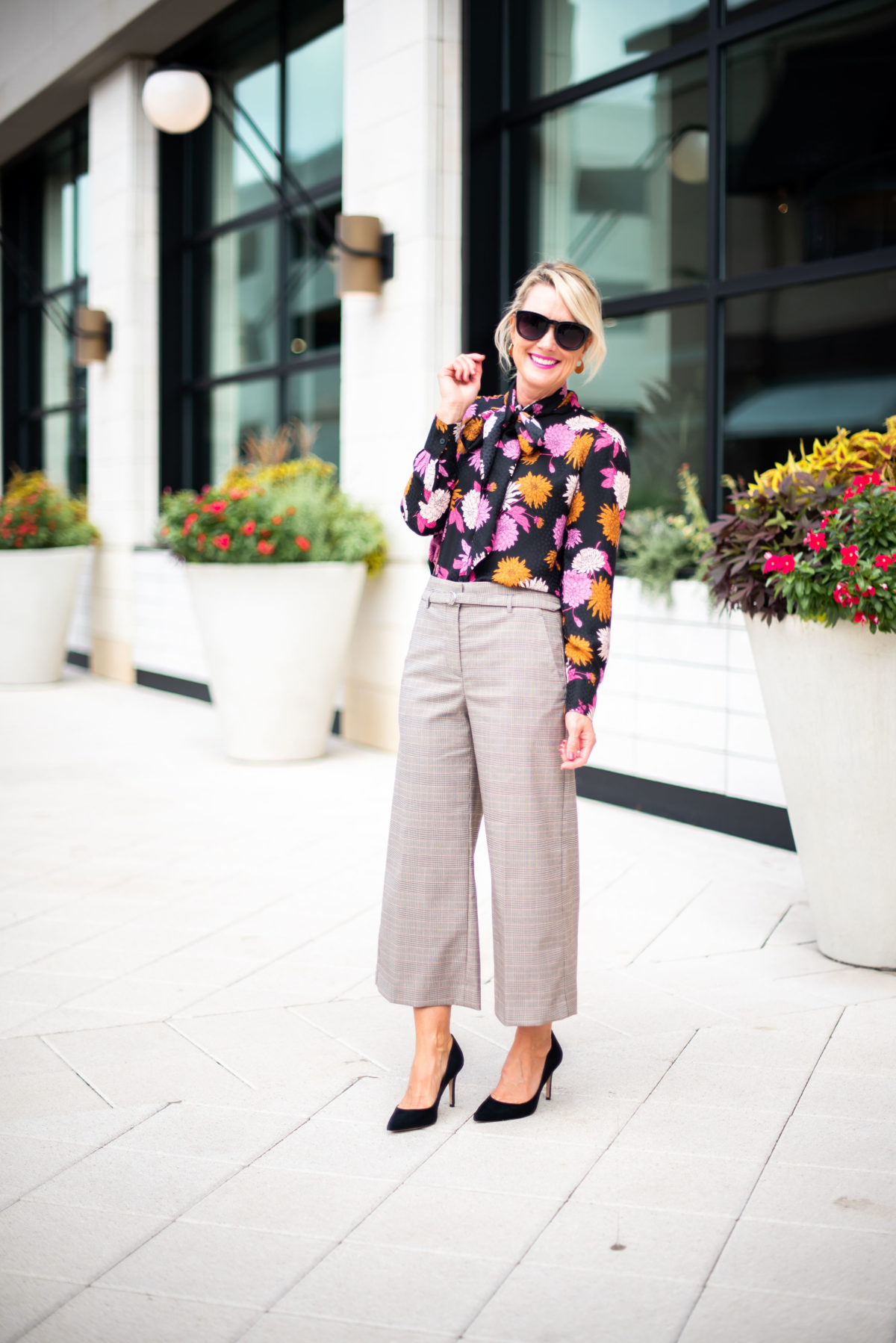 Work to Weekend | Floral Blouse 3 Ways - Hi Sugarplum!