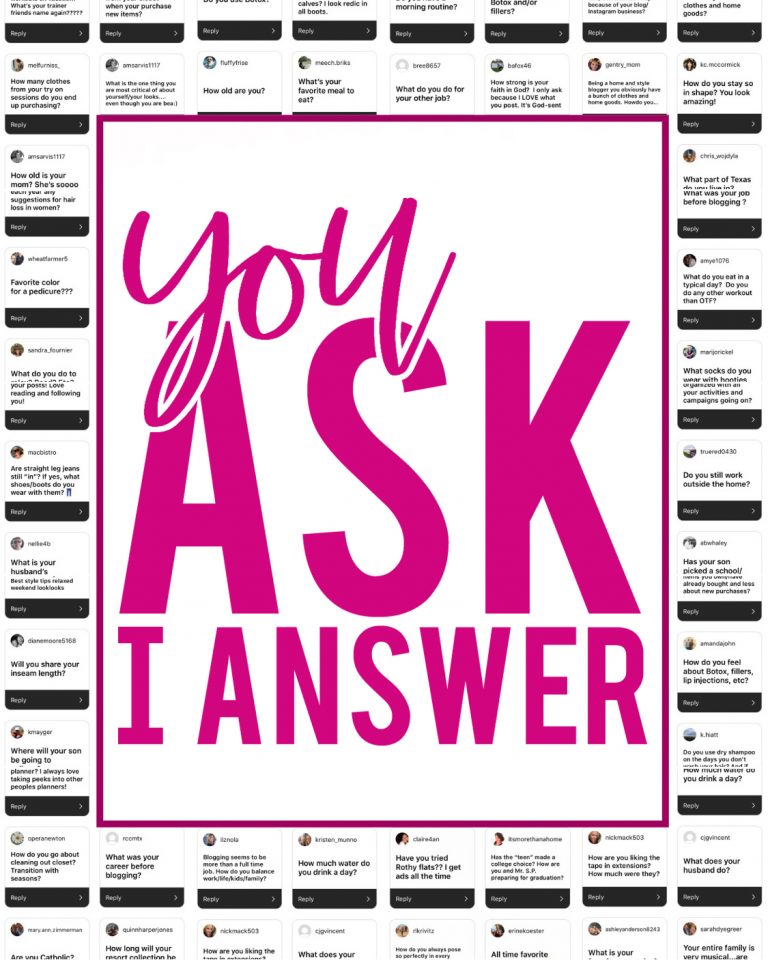 You Ask, I Answer - Hi Sugarplum!