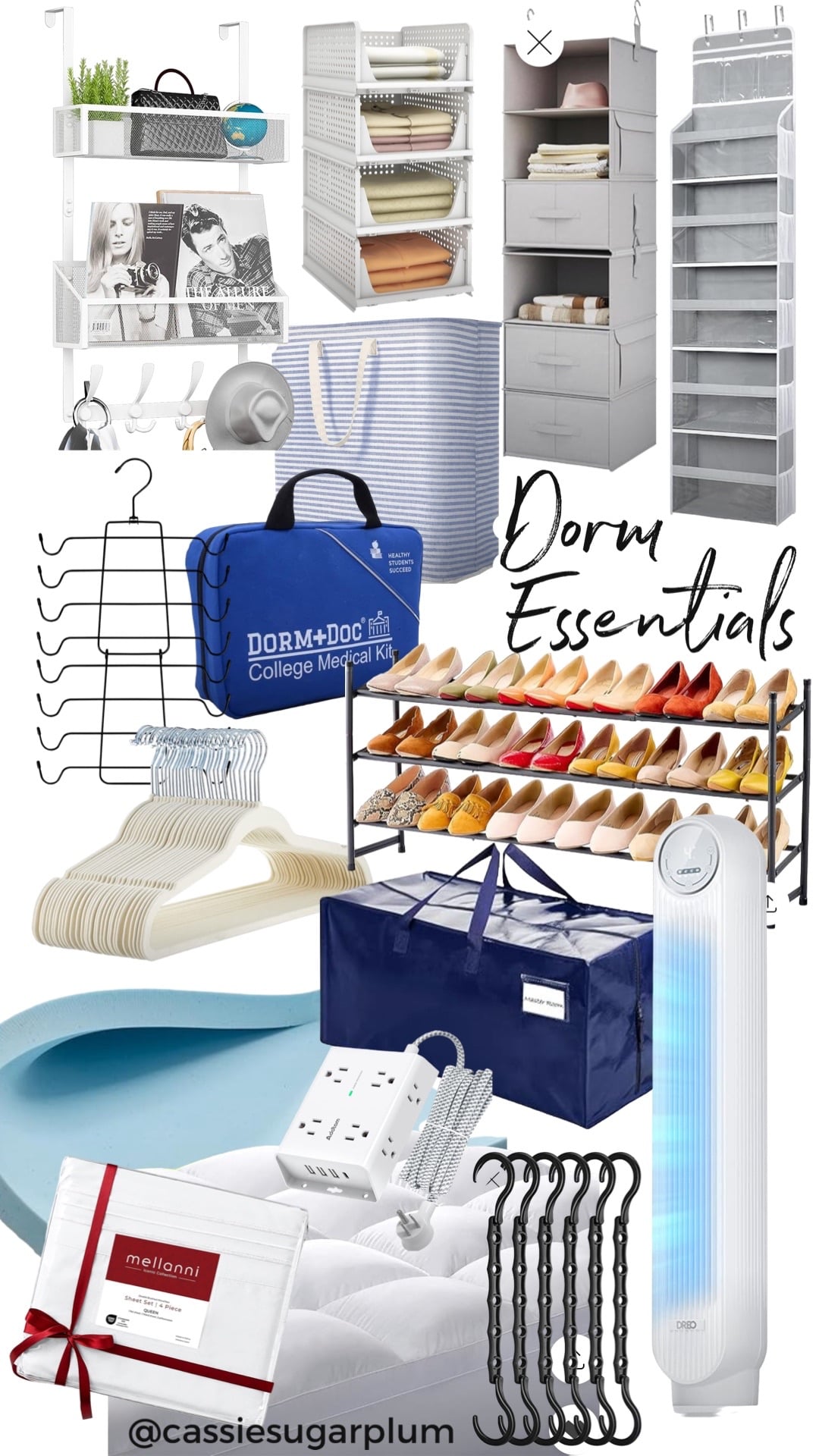 Dorm Room Essentials & Fun Designs - Hi Sugarplum!